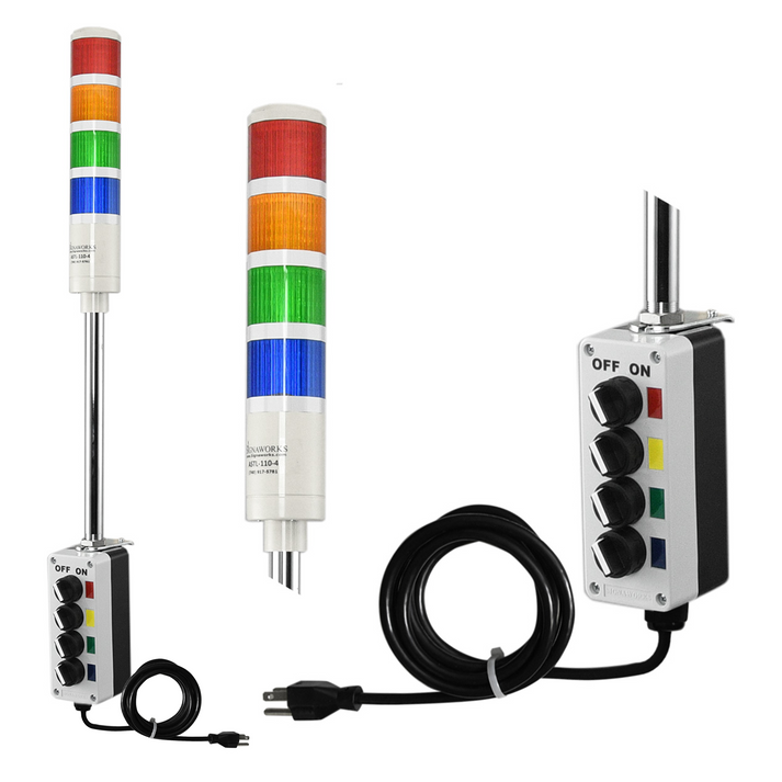 Signaworks LED Andon Stacklight Assemblies | LEDAndon