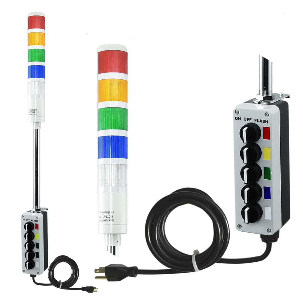 Signaworks LED Andon Stacklight Assemblies | LEDAndon